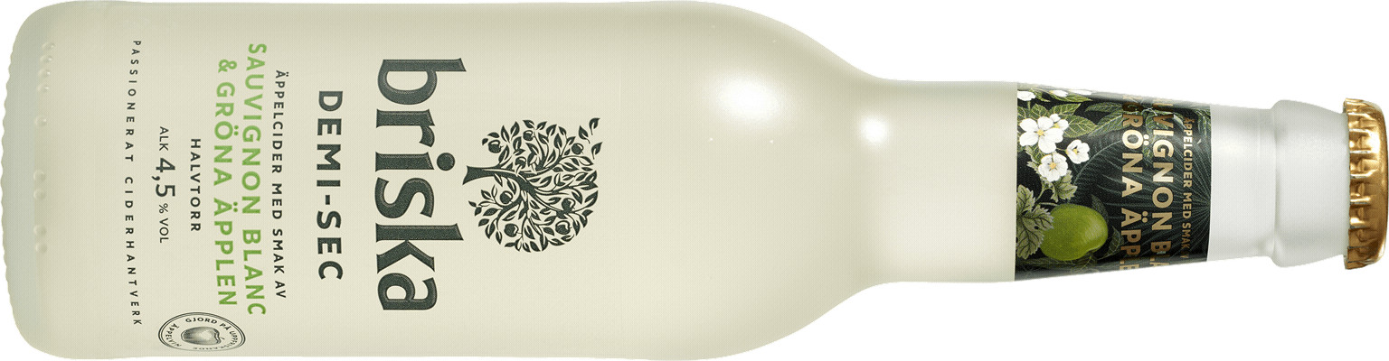 Briska Demi-Sec Äppelcider med smak av Sauv | Cocktailguiden