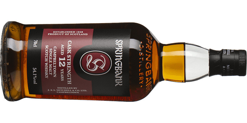 Springbank 12 Years Cask Strength bottle | | Cocktailguiden