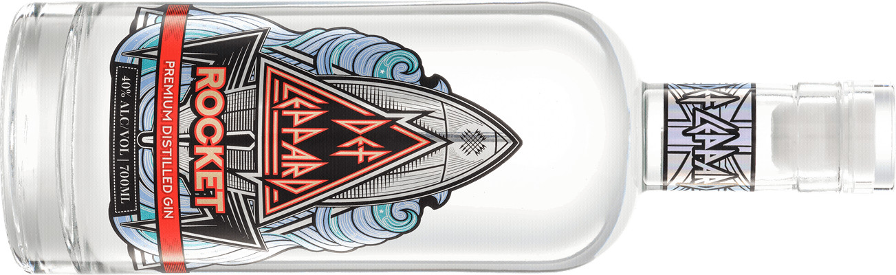 Def Leppard Rocket Distilled Gin, 700 cl - Cocktailguiden