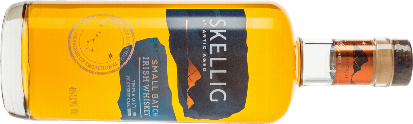Skellig Small Batch Irish Whiskey PX She | | Cocktailguiden